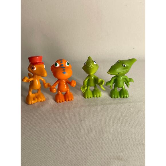 Mattel | Toys | Mega Bloks Dinosaur Train Figures Lot Of 4 Buddy Tiny ...
